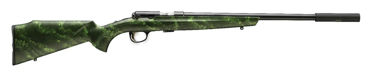 T-Bolt Varmint Green Reaper Suppressor Ready - Rifle - Browning