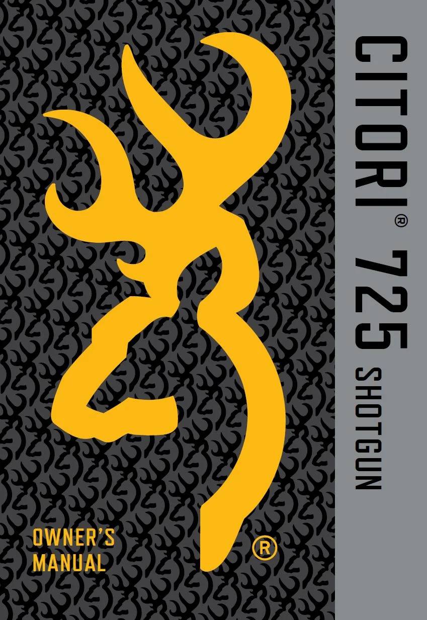 Citori 725 Shotgun Owners Manual