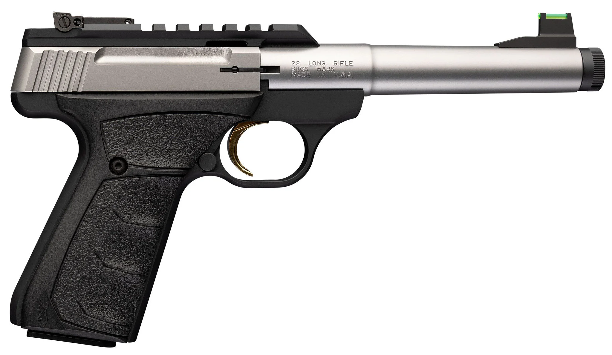 Buck Mark Plus Camper Stainless UFX Suppressor Ready