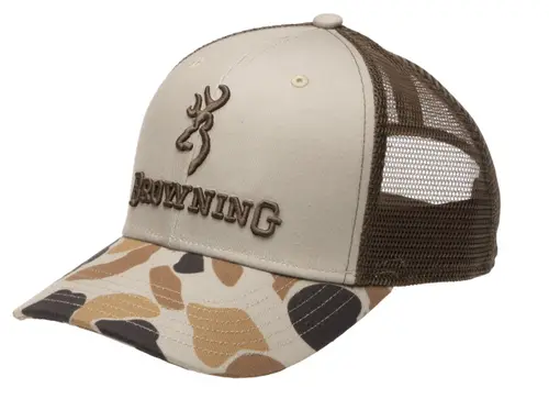 browning trucker cap