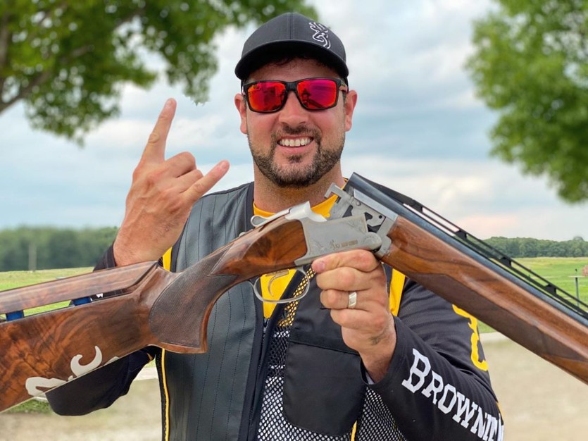 Foster at the 2020 Grand American Trap Shoot