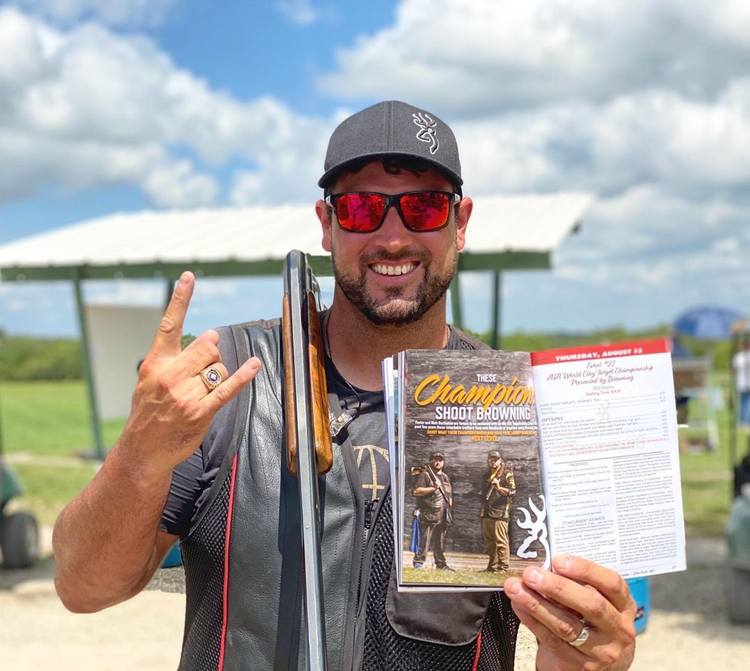 Foster at the 2020 Grand American Trap Shoot