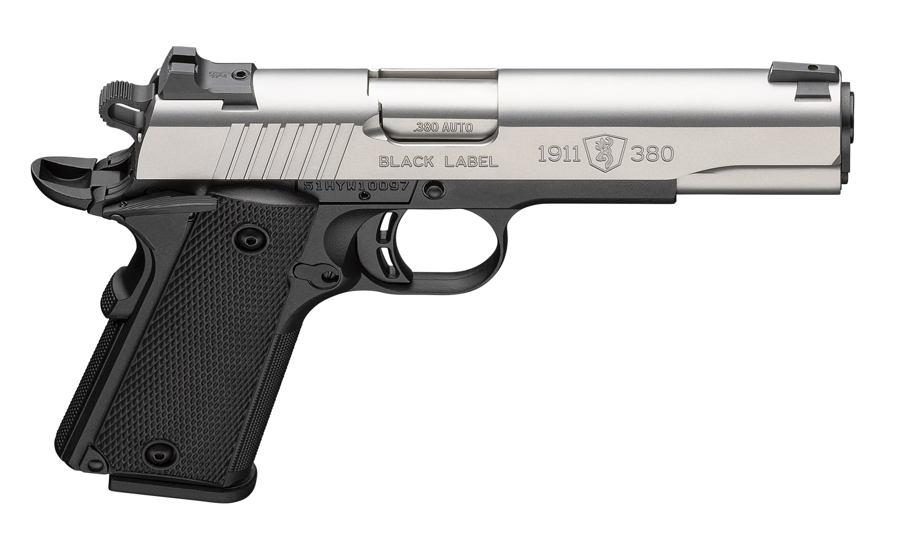 1911-380 Stainless Full Size