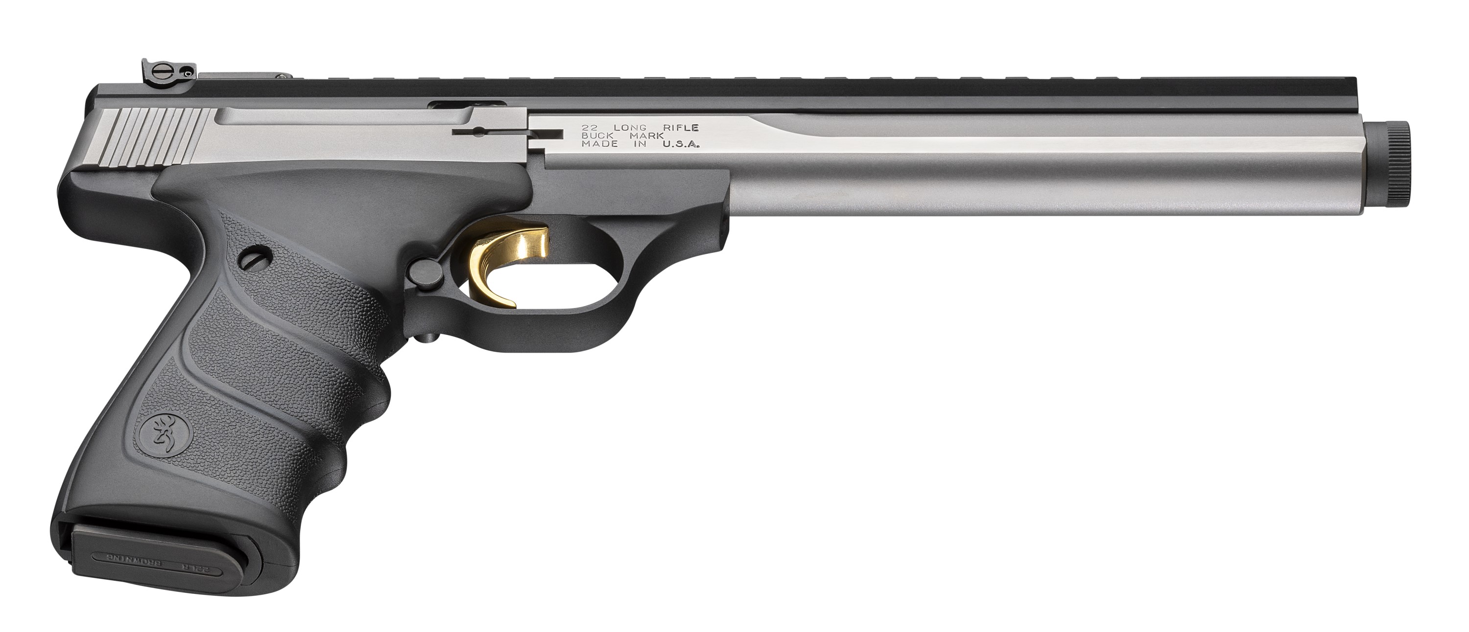 Buck Mark Contour Stainless - 7.65 Suppressor Ready