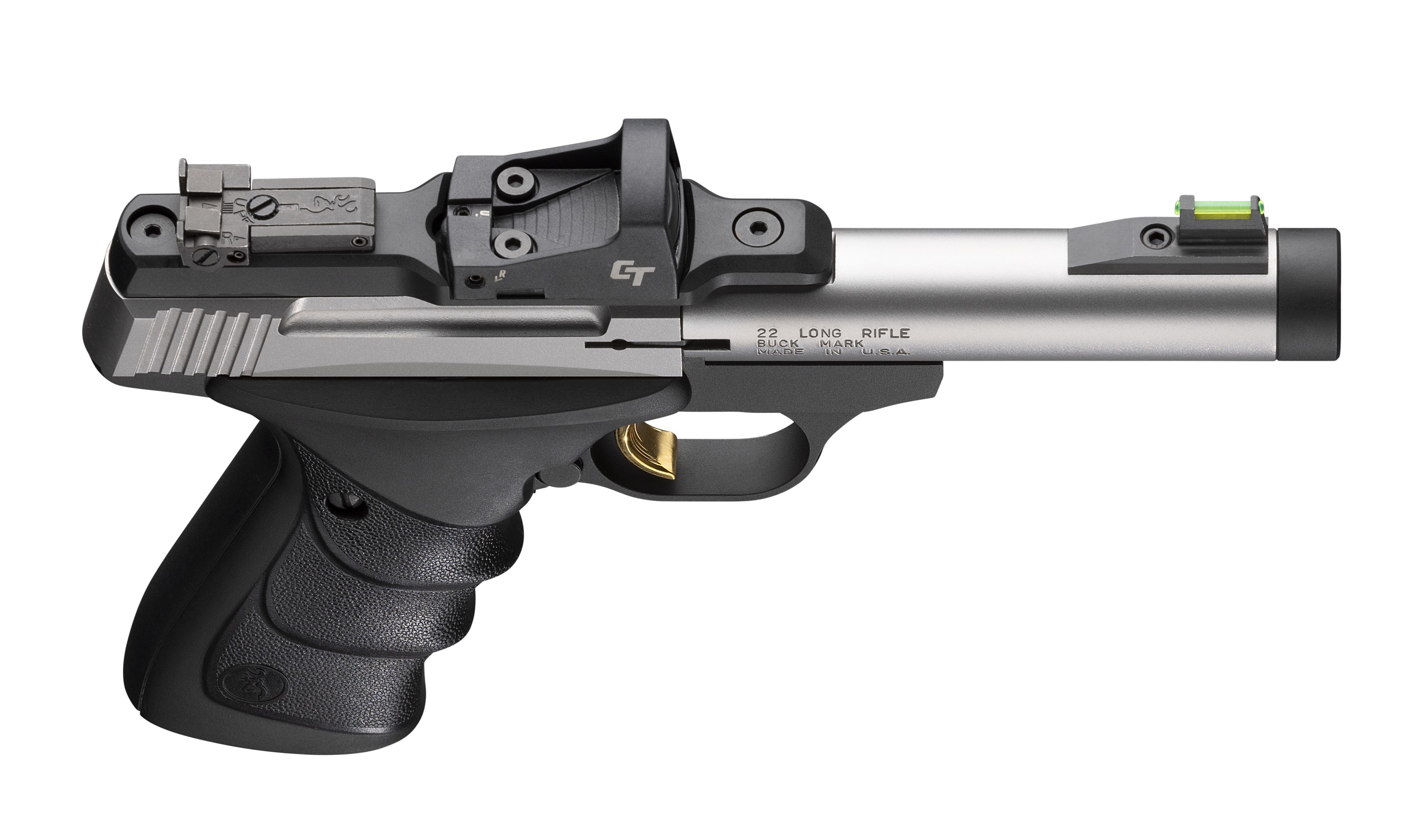 Buck Mark Micro Bull Stainless Red Dot SR