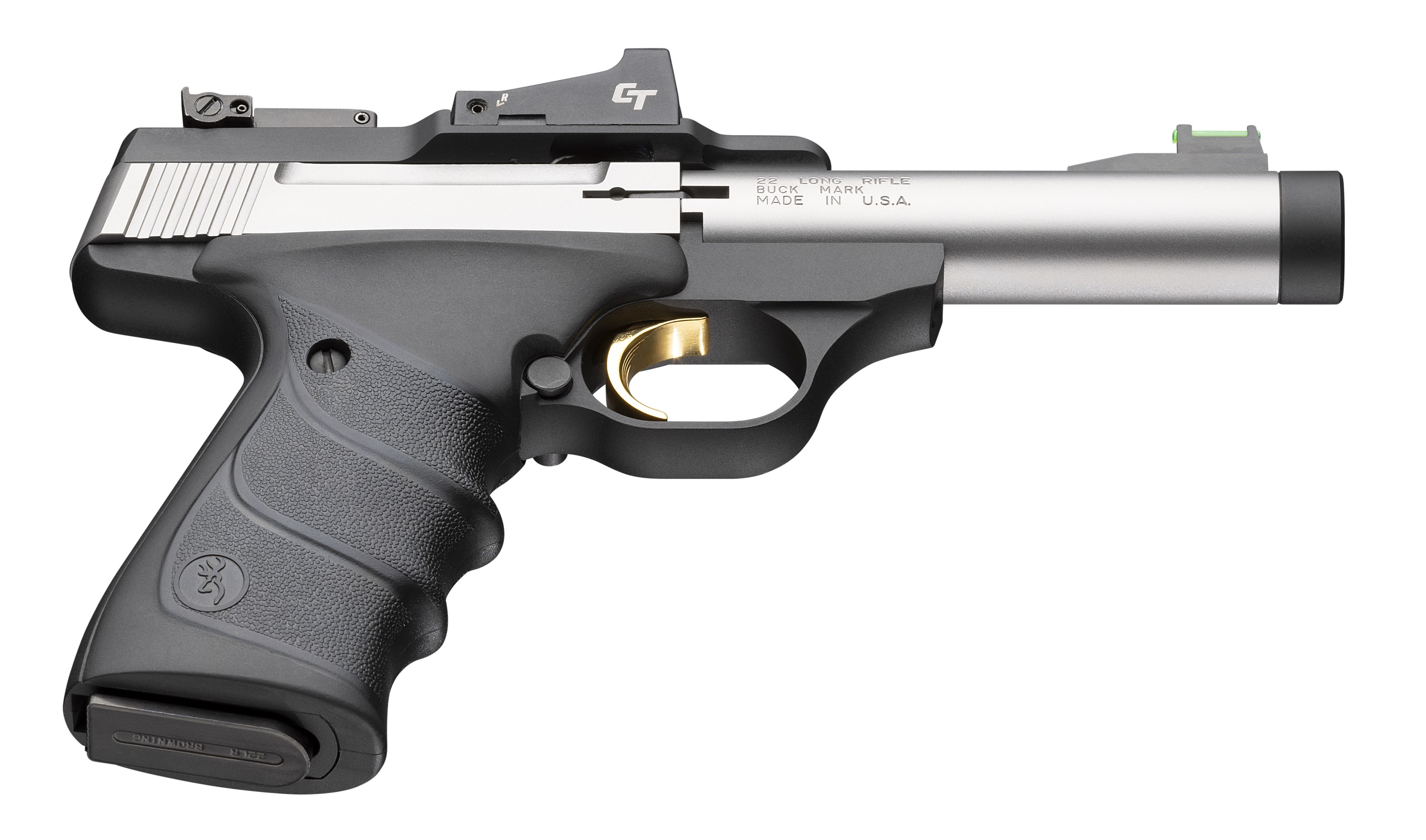 Buck Mark Micro Bull Stainless Red Dot SR