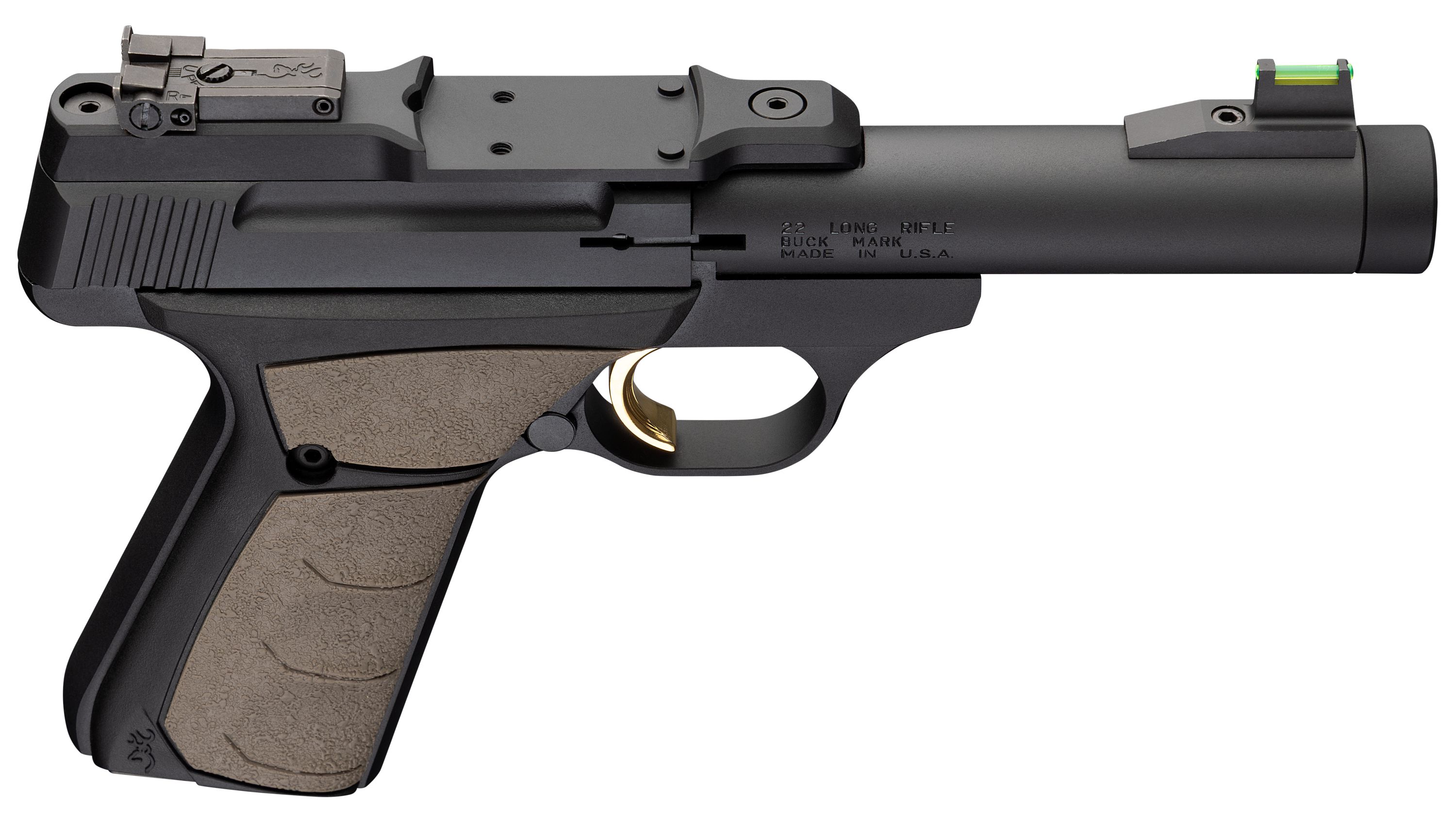 Buck Mark Micro Bull RMSC Suppressor Ready Flat Dark Earth