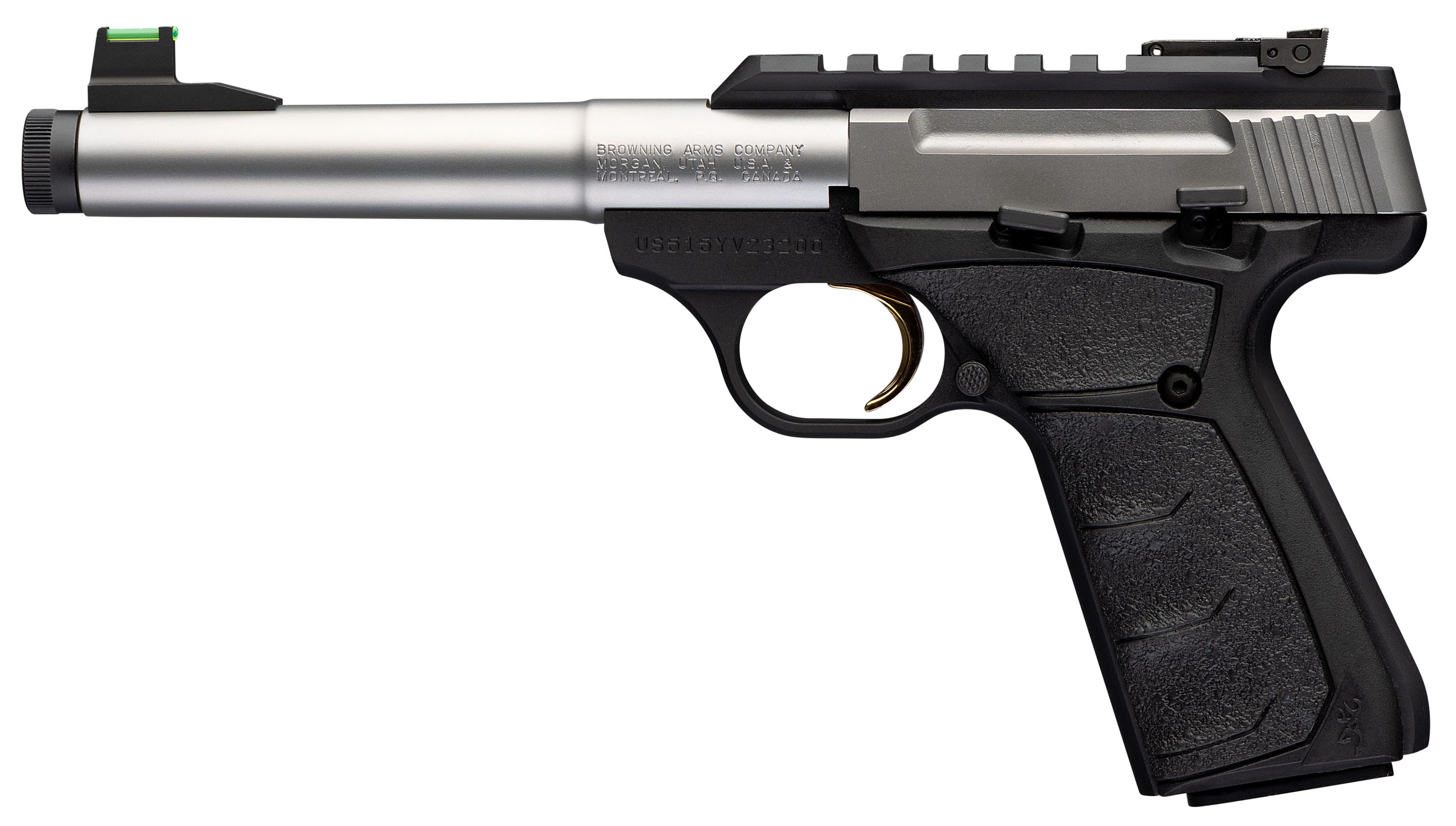 Buck Mark Plus Camper Stainless UFX Suppressor Ready