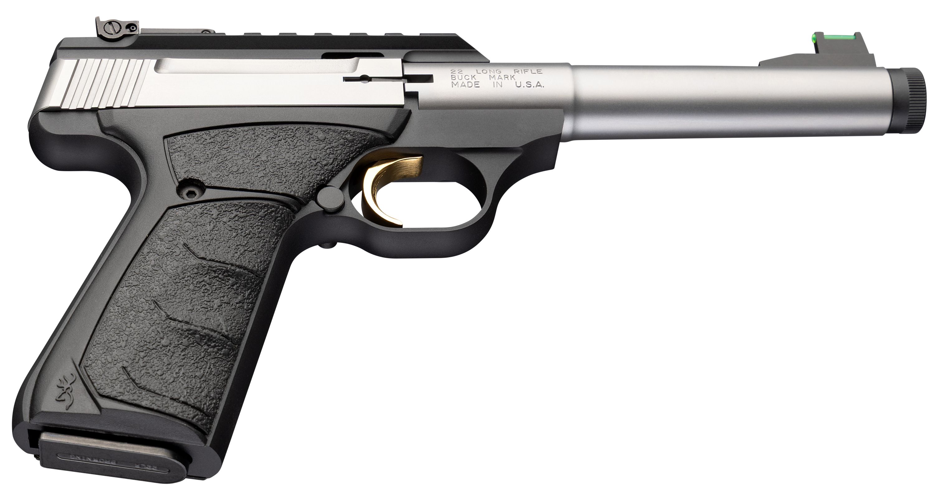 Buck Mark Plus Camper Stainless UFX Suppressor Ready