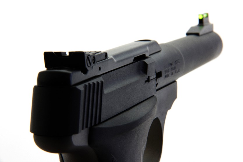 White outline Pro-Target rear sight | Rimfire Central Firearm Forum