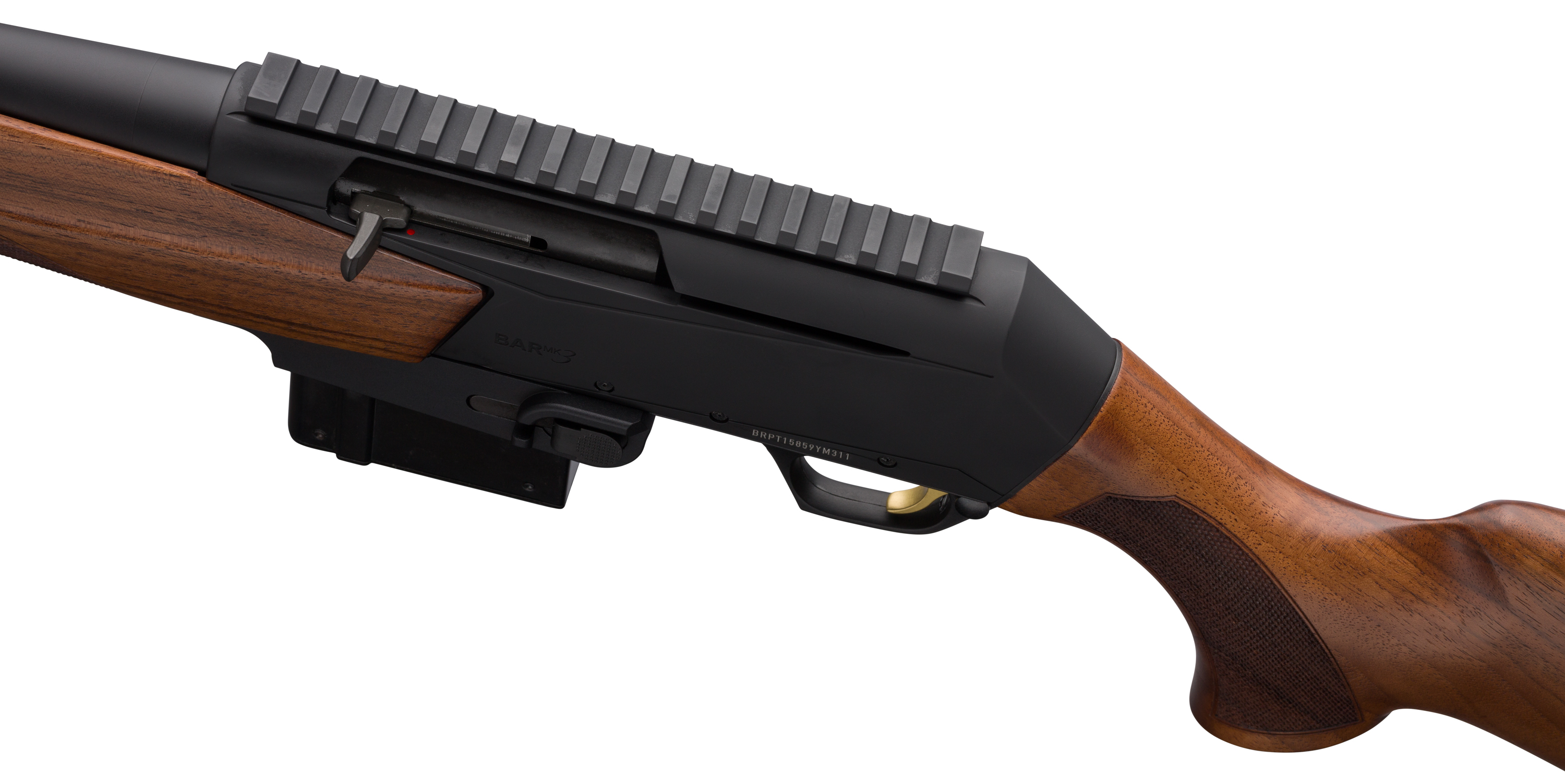BAR MK 3 DBM Wood Left-Hand - Semi-Auto Rifle - Browning