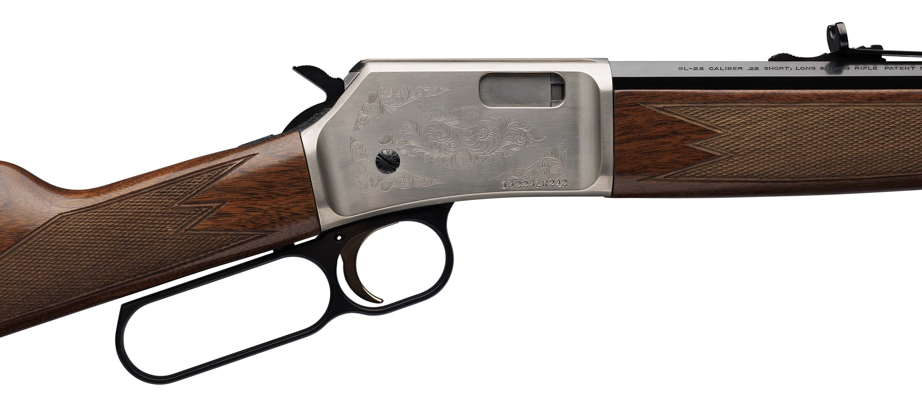 BL-22 FLD, Grade II Octagon - Rimfire Rifle - Browning