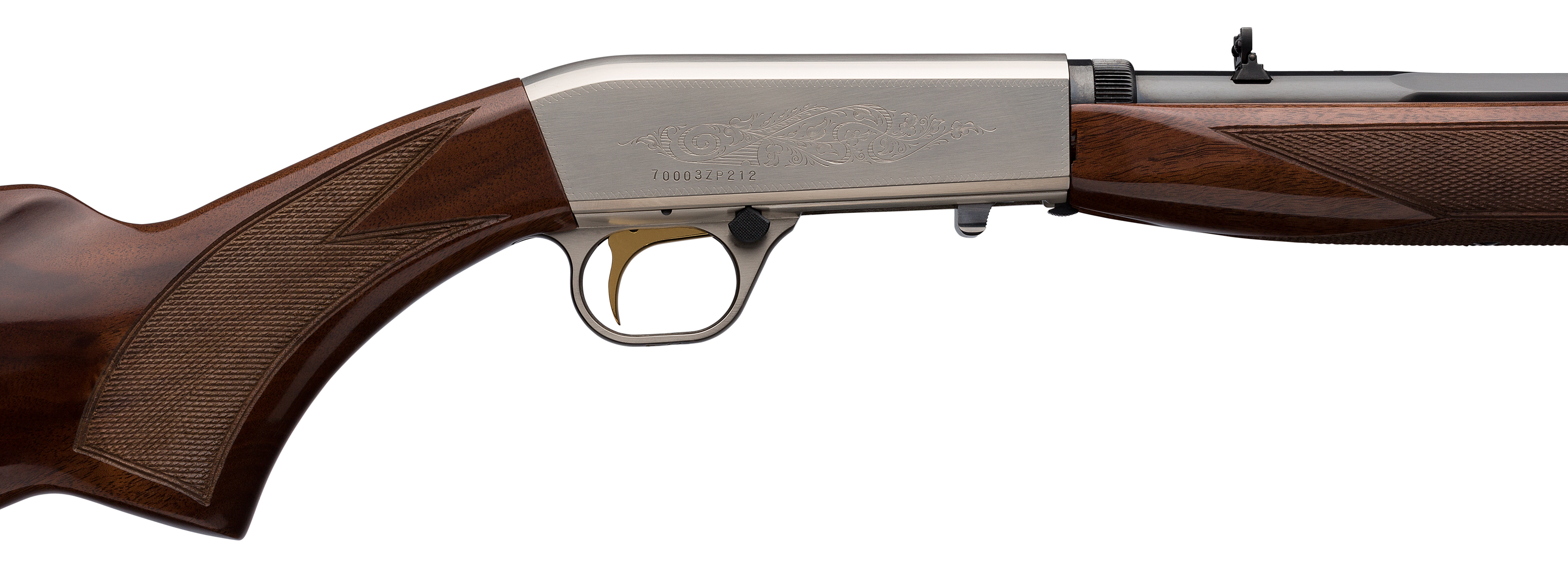 Semi-Auto 22 Grade II Octagon - Rimfire Rifle - Browning