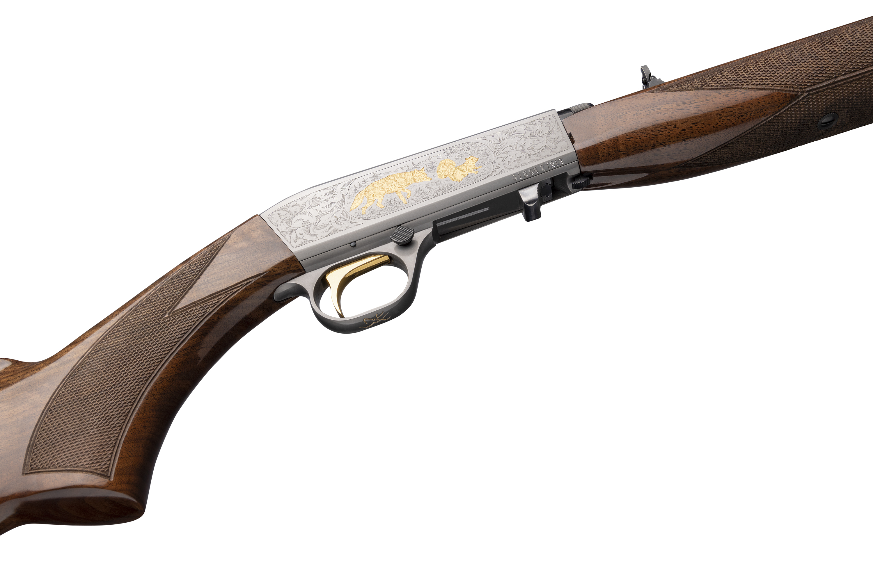 Semi-Auto 22, Grade VI Grayed - Rimfire Rifle - Browning