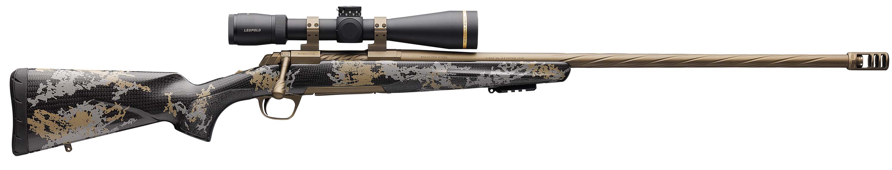 X-Bolt Mountain Pro LR Burnt Bronze - Bolt-Action Rifle - Browning