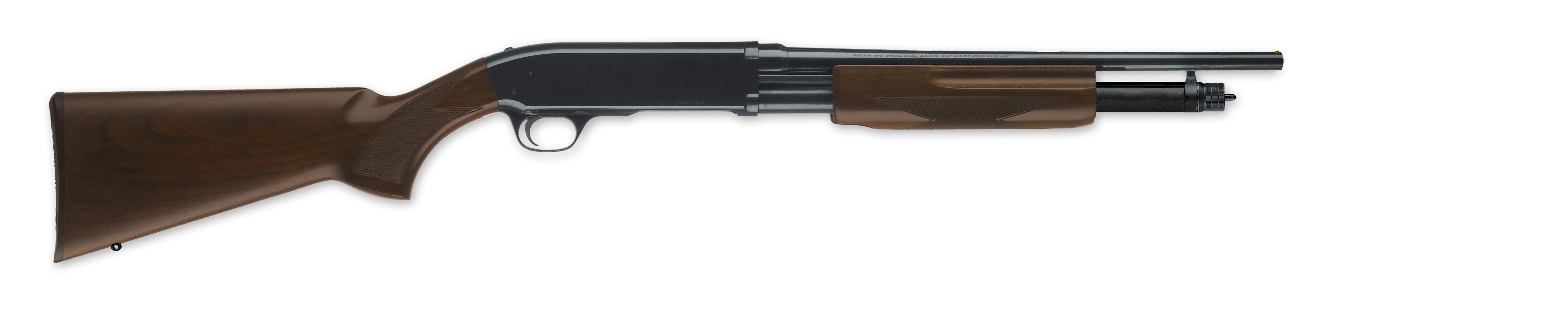 BPS Wood High Capacity - Pump-Action Shotgun - Browning