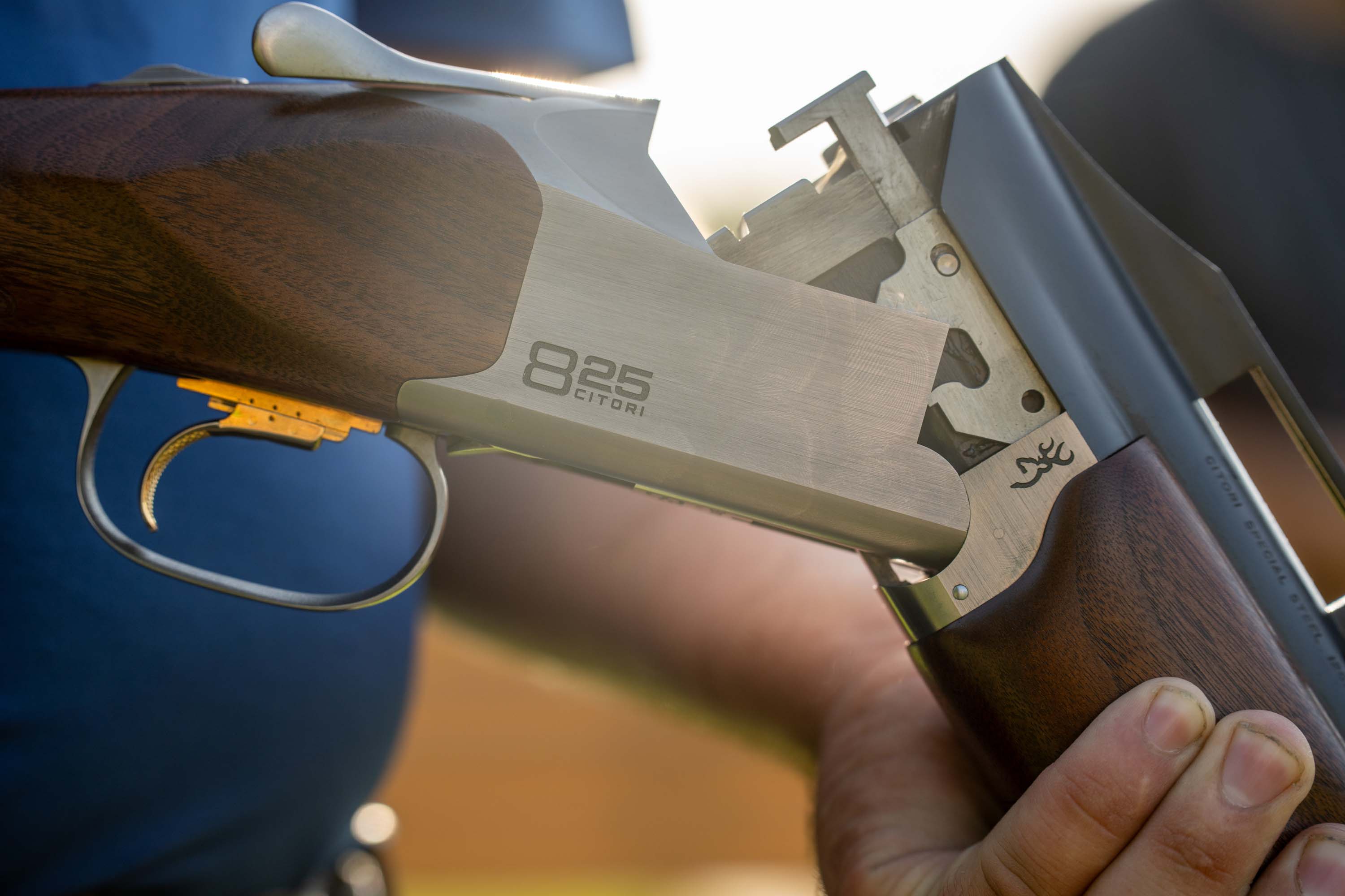 Citori 825 Trap with Adjustable Comb - O/U Shotgun - Browning