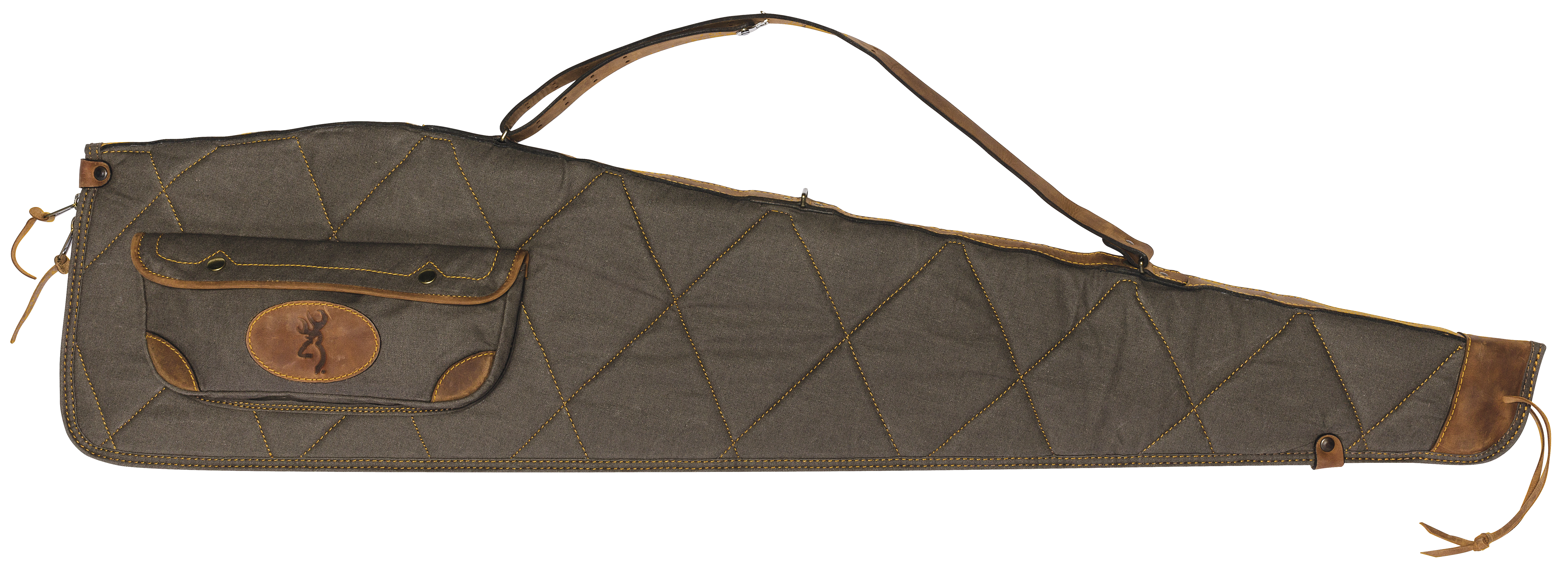 Lona Canvas/Leather Rifle Case - Browning
