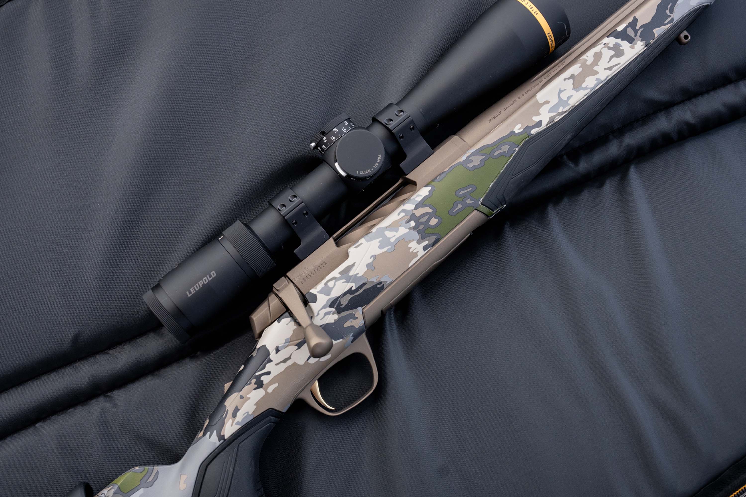 Black and Gold Rifle - Flexible Case - Browning