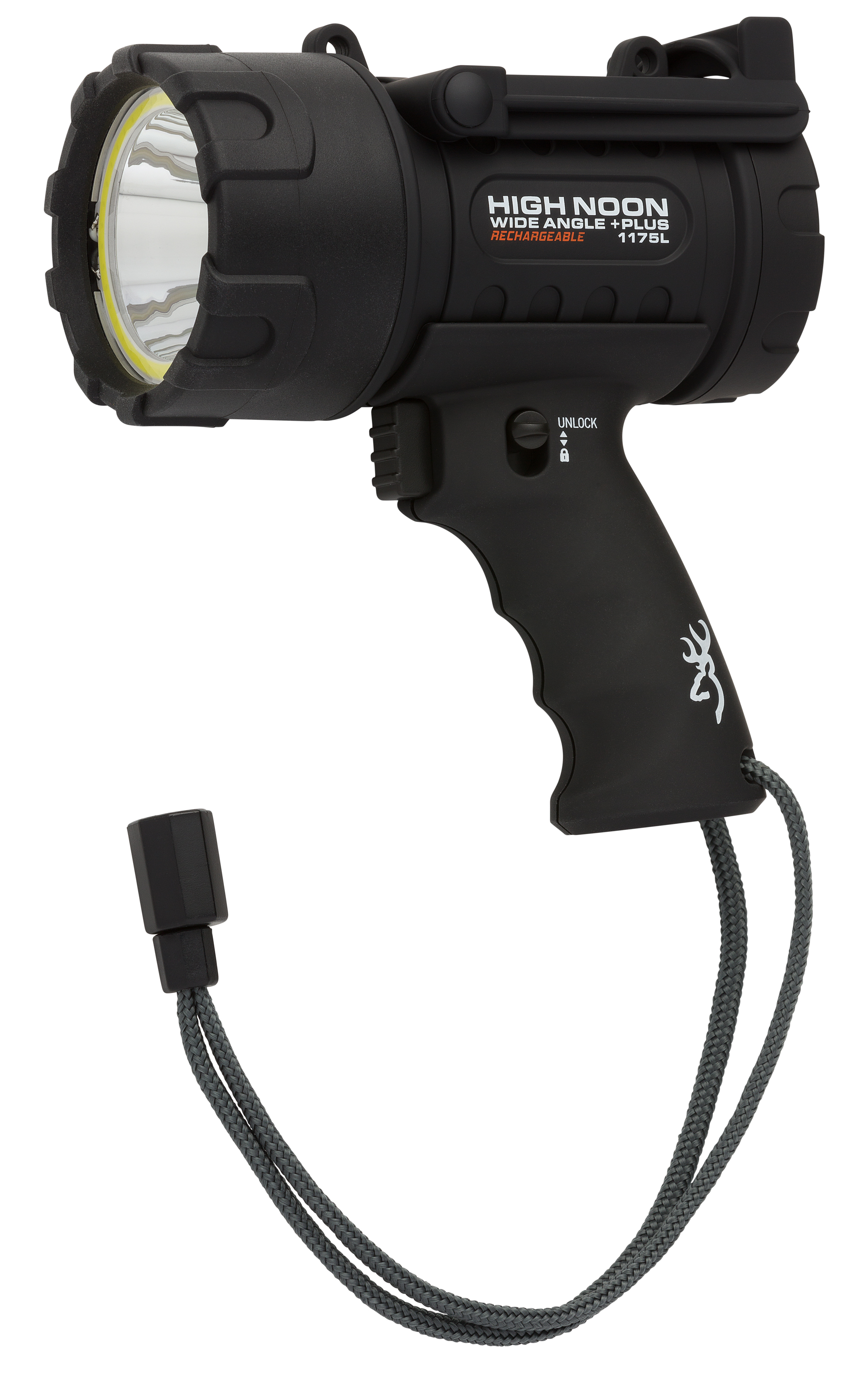 High Noon USB Rechargeable Spotlight with Wide Angle Plus - Browning