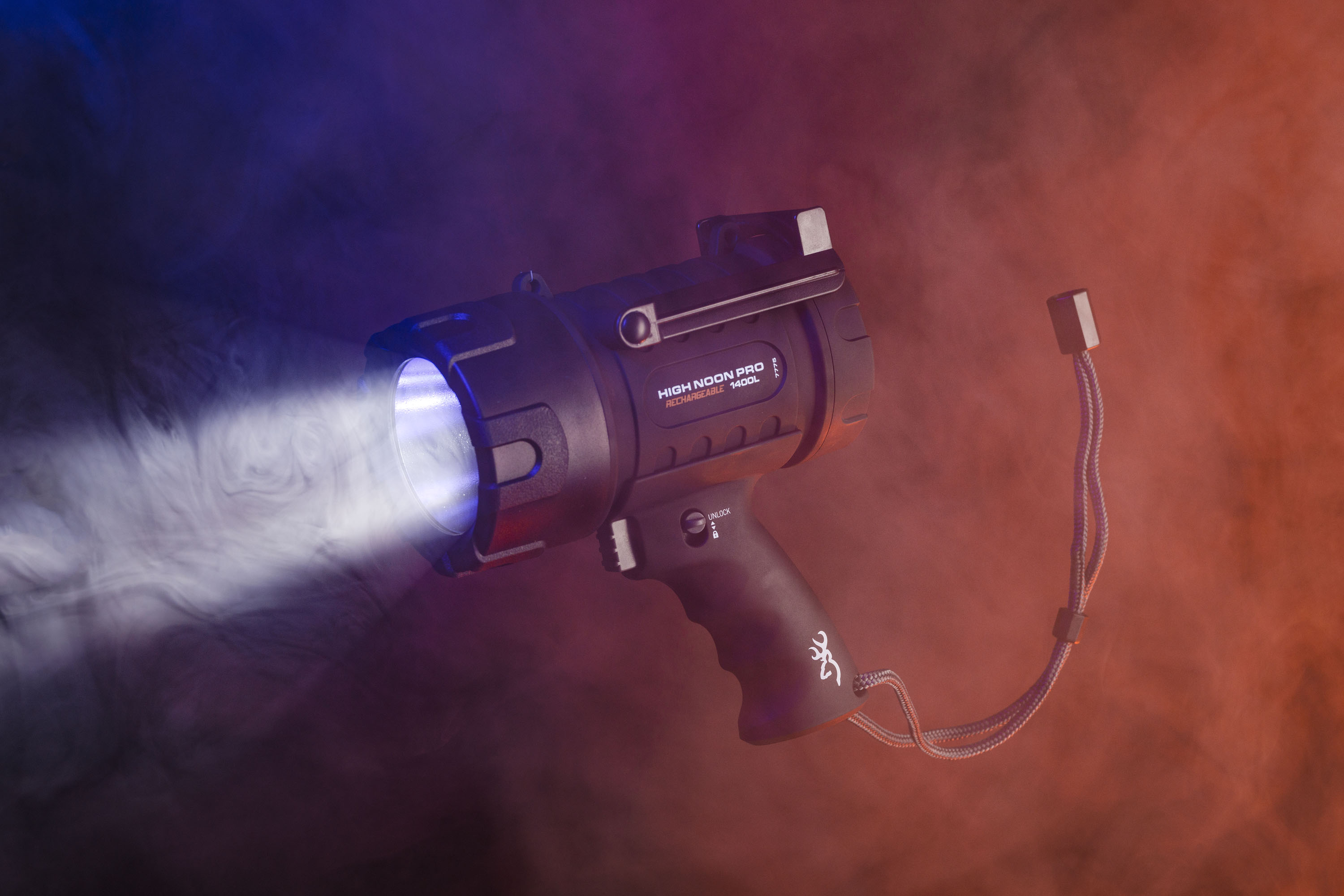 High Noon Pro USB Rechargeable Spotlight with Power Bank - Browning