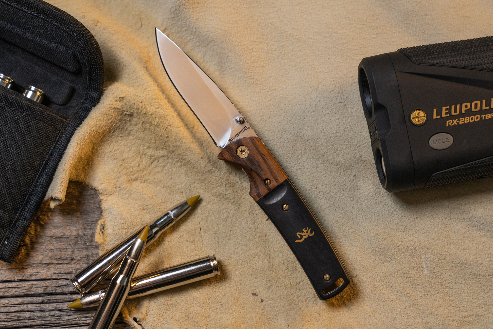 Buckmark Hunter Folder - Hunting Knife - Browning