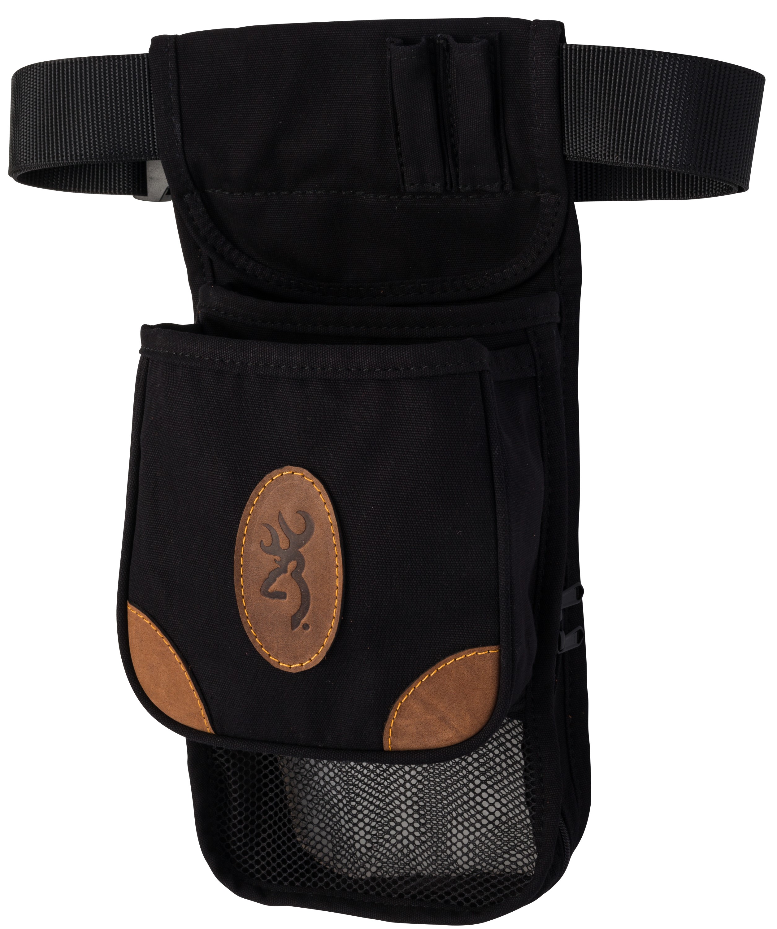 Lona Canvas/Leather Large Deluxe Shell Pouch - Browning