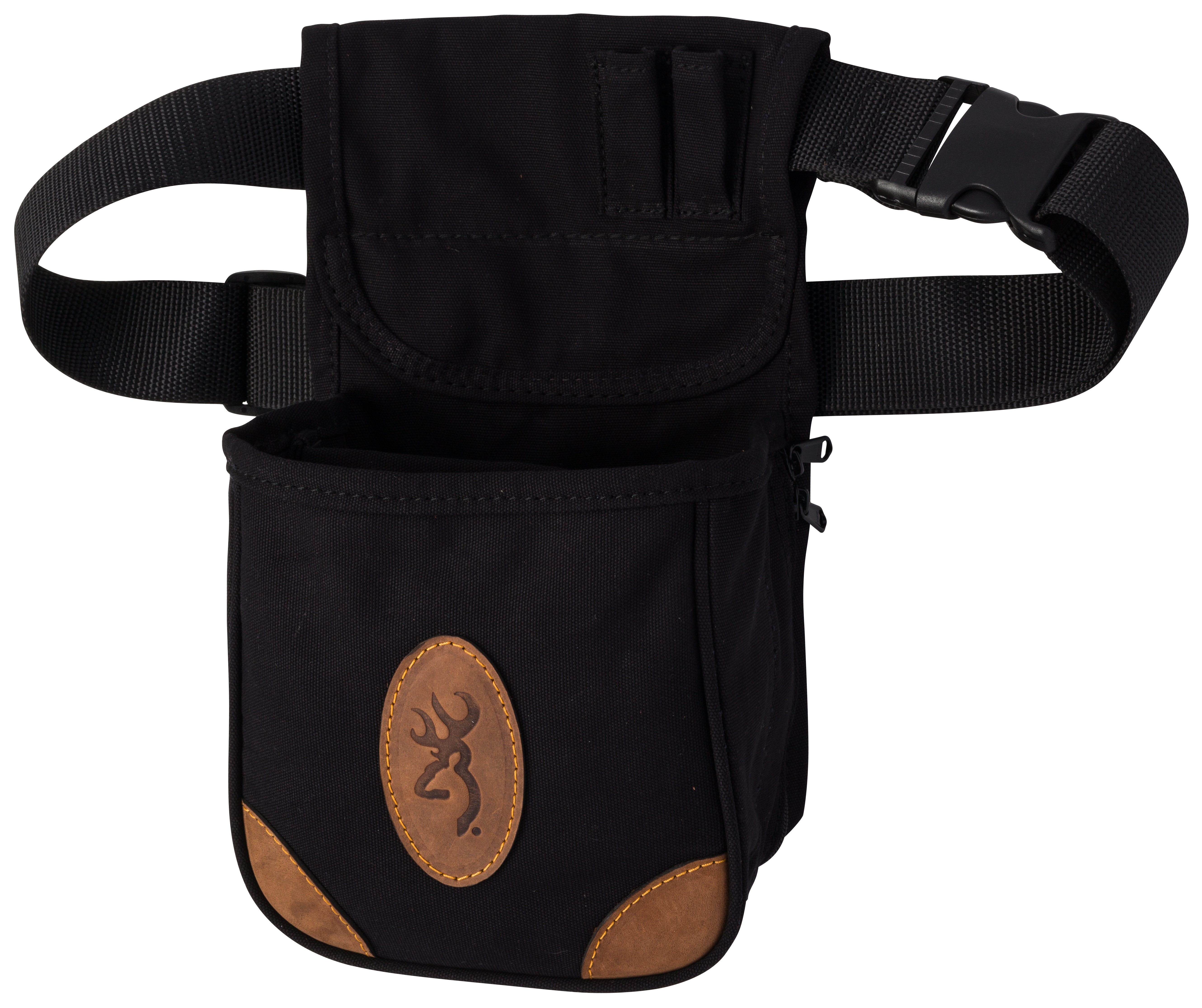 Lona Canvas/Leather Shell Pouch - Browning