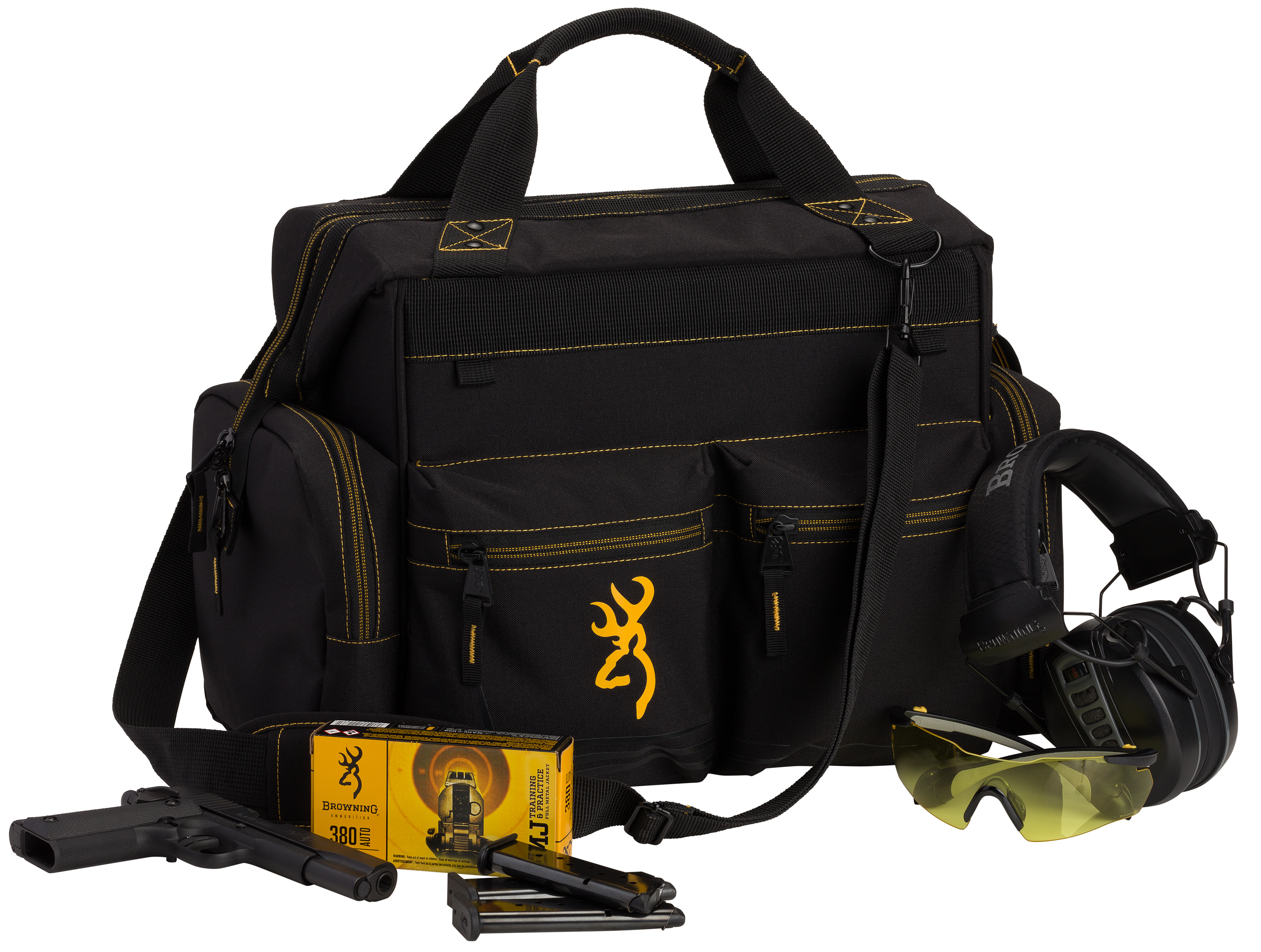 Black and Gold Shooting Bag - Browning