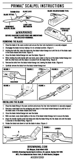 Primal Scalpel - Hunting Knife - Browning