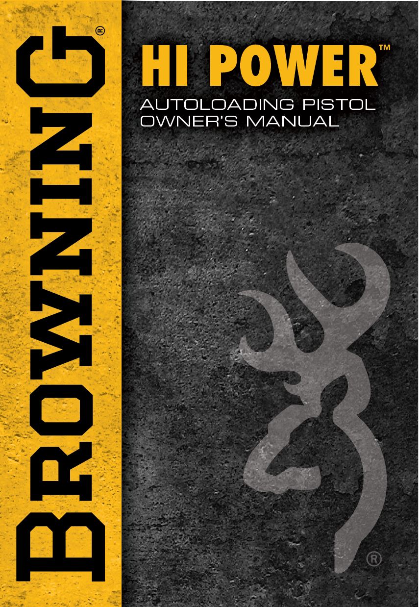 Hi Power Pistol Owner's Manual