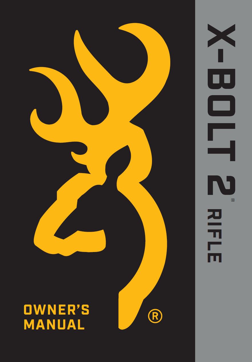 X-Bolt 2 Rifle Owners Manual